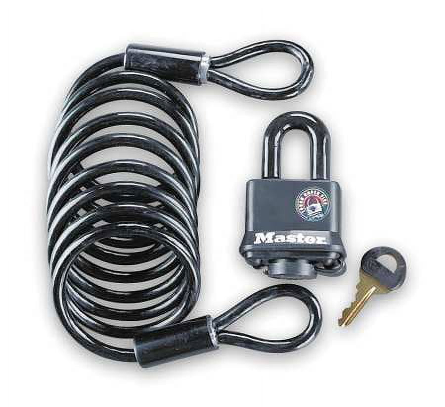 MASTER LOCK 613DAT Cable/Lock - Walmart.com