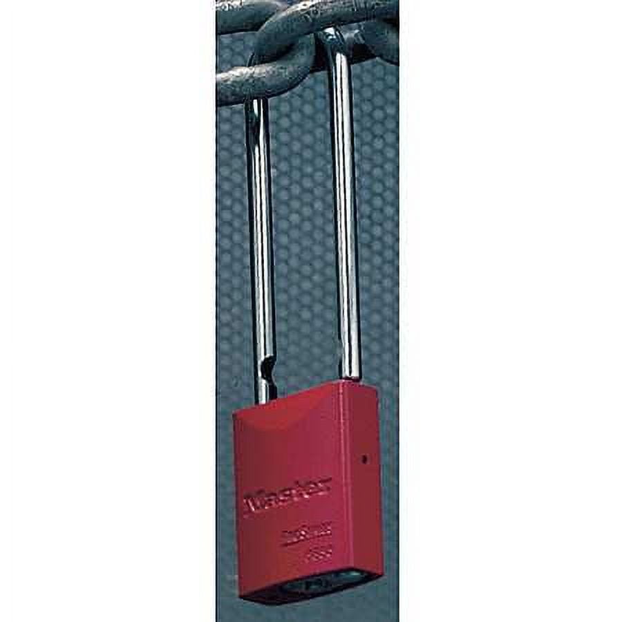 Master Lock 470-6835LTRED Red 5 Pin Safety Lockout Keyed Different ...