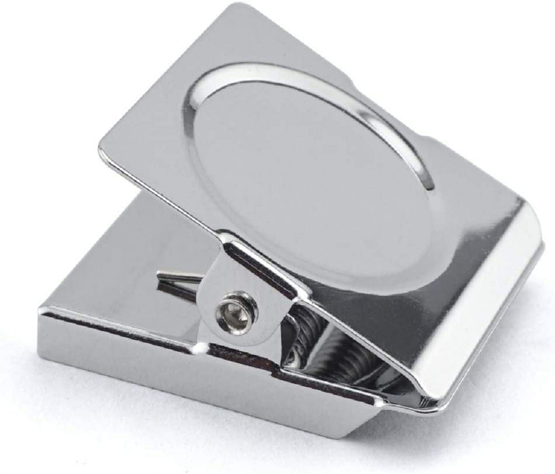 MASTER MAGNETICS 08018 Small Metal Square Magnet Clip, 4 Piece ...