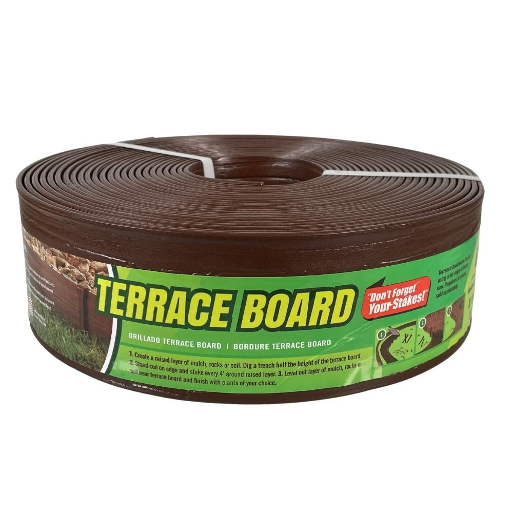 MASTER MARK Terrace Board, Landscape Coiled Edging, Grass Barrier ...