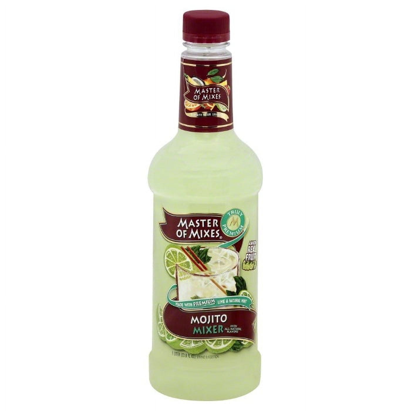 MASTER OF MIXES MIX MOJITO 33.8 OZ - Pack of 6 - Walmart.com