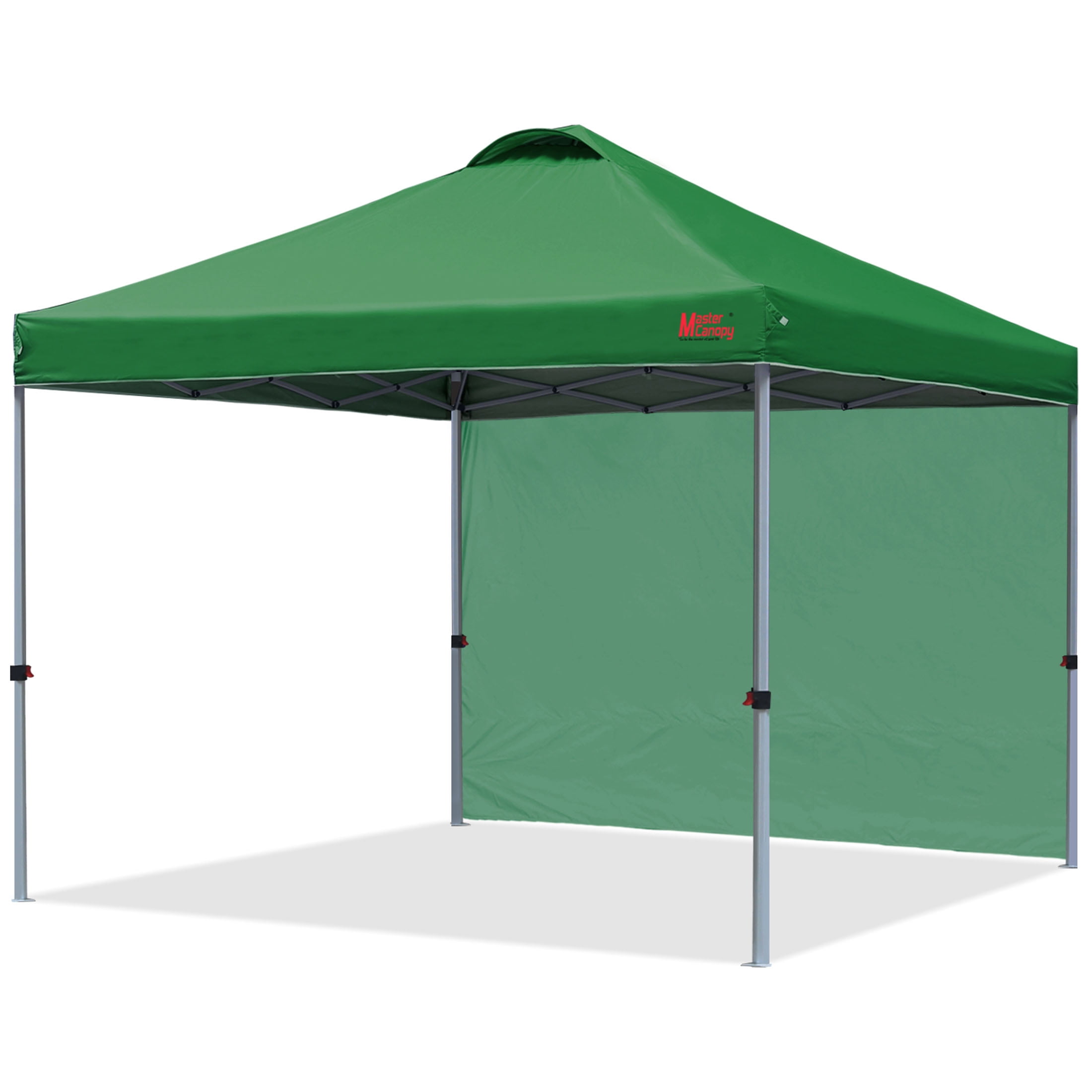 MASTERCANOPY Easy Pop Up 10' x 10' Canopy Tent, Outdoor Frame, Enhanced ...