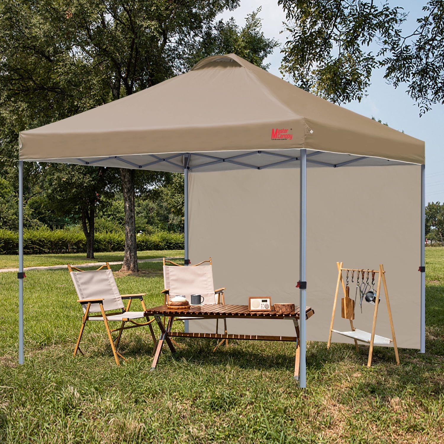 MASTERCANOPY 10' x 10' Pop-up Canopy Tent Instant Shelter Outdoor ...