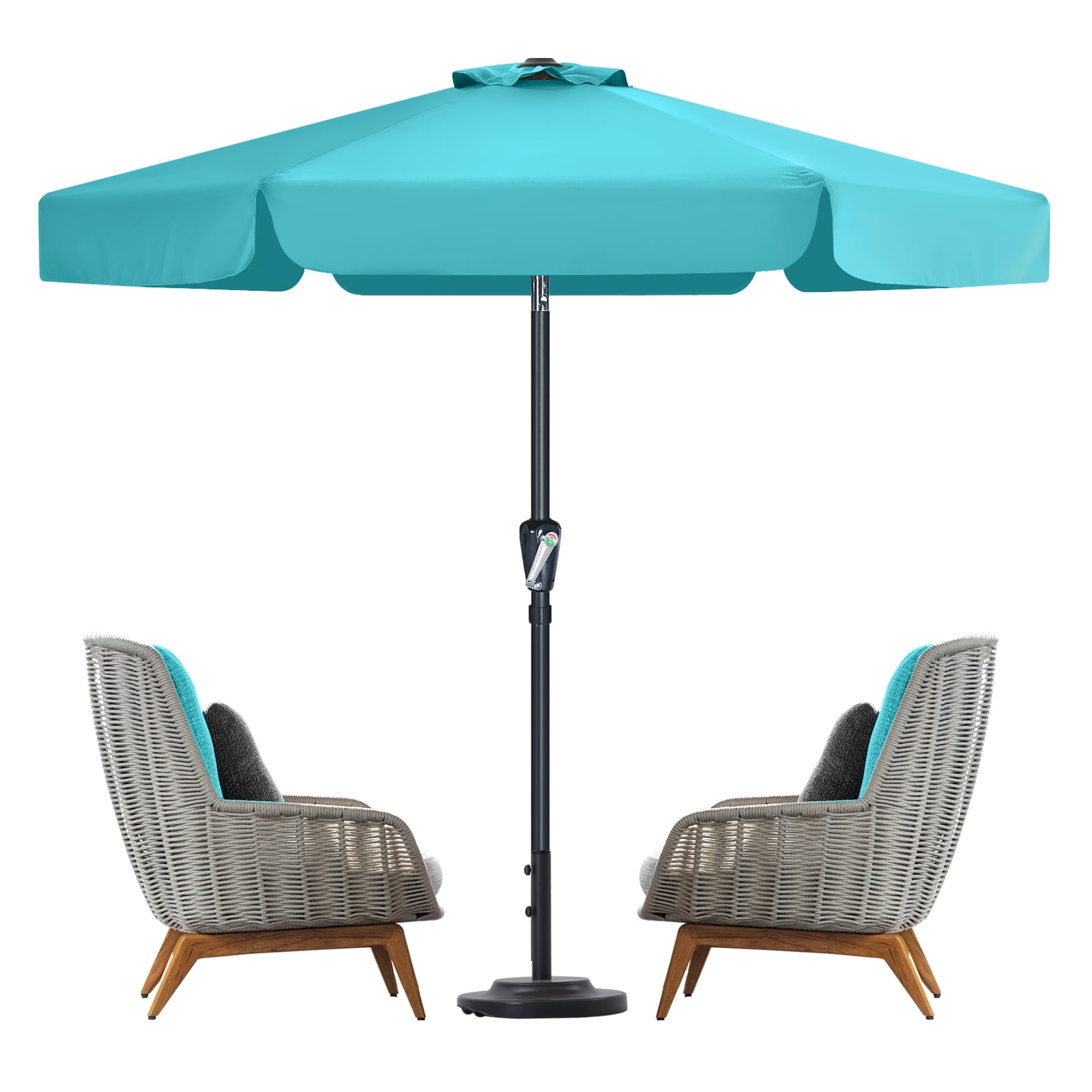 Abble 7' Square Beach Umbrella - Walmart.com
