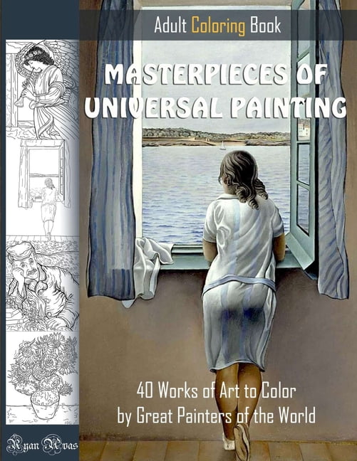 Famous Paintings Coloring Page