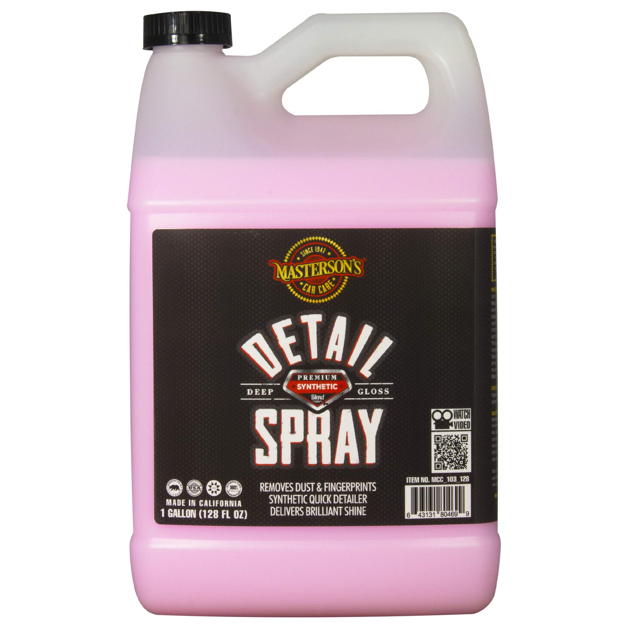 MASTERSON'S CAR CARE MCC_103_128 Detail Spray - Anti Static Sprayable ...