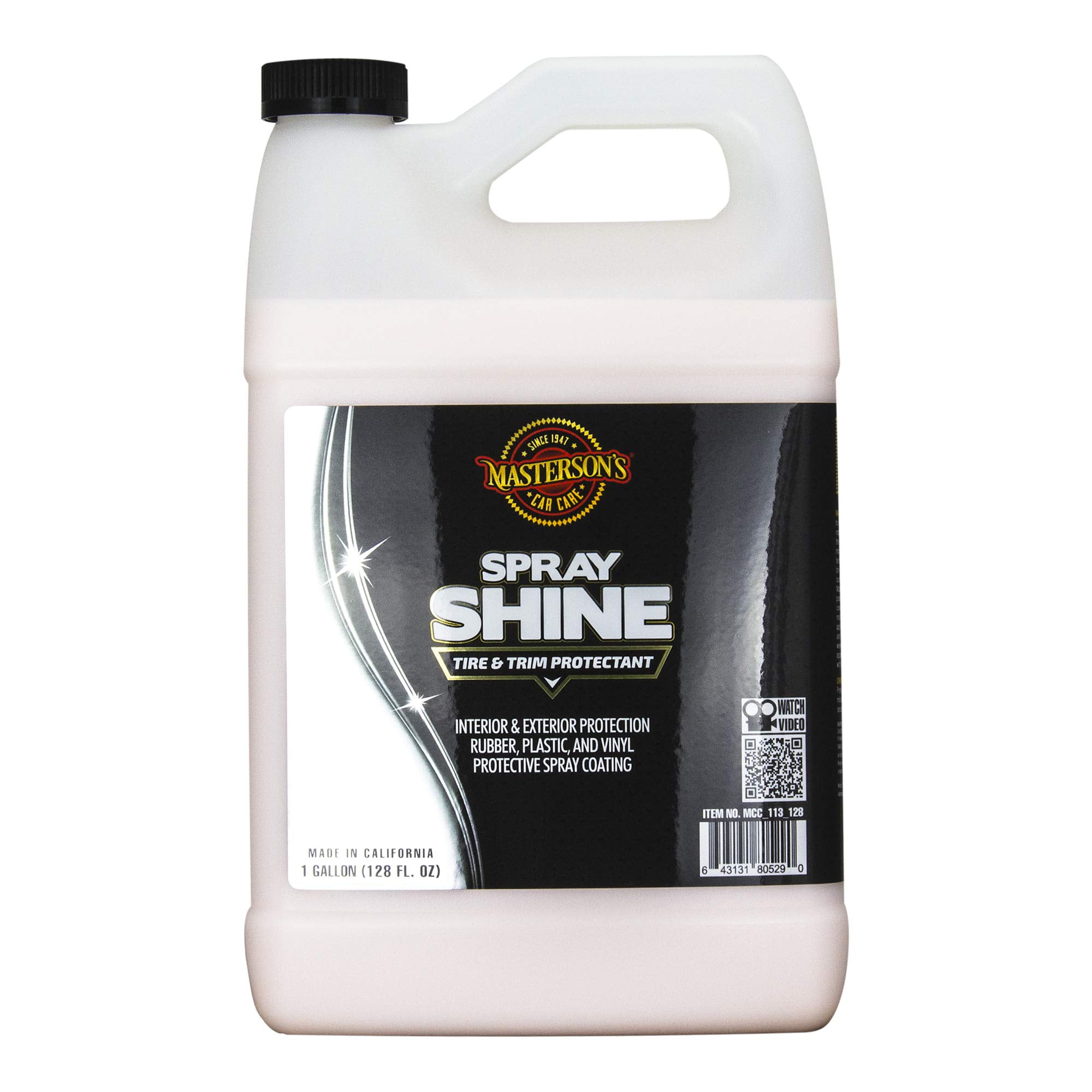 MASTERSON'S CAR CARE MCC_113_128 Spray Shine Tire & Trim Protectant ...