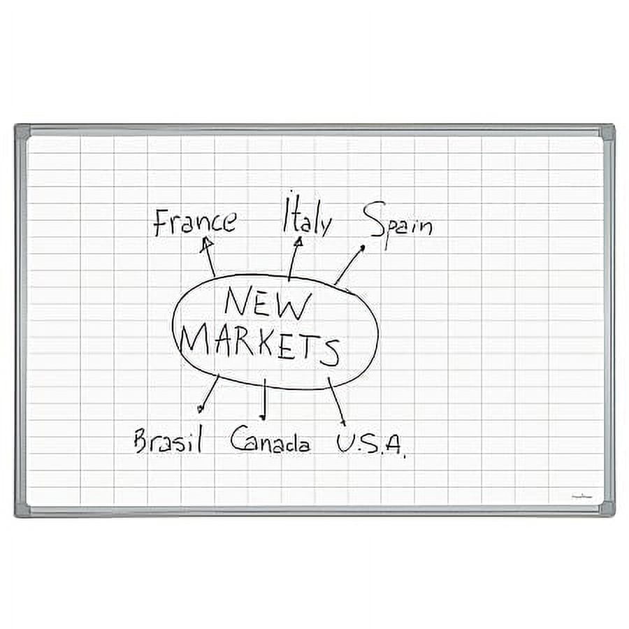 MASTERVISION PLANNER&KIT DRY E RASE GOLD ULTRA 3'X4' GRID - Walmart.com