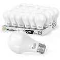 MASTERY MART Premium LED Light Bulbs 9W (60 Watt Equivalent), A19 ...