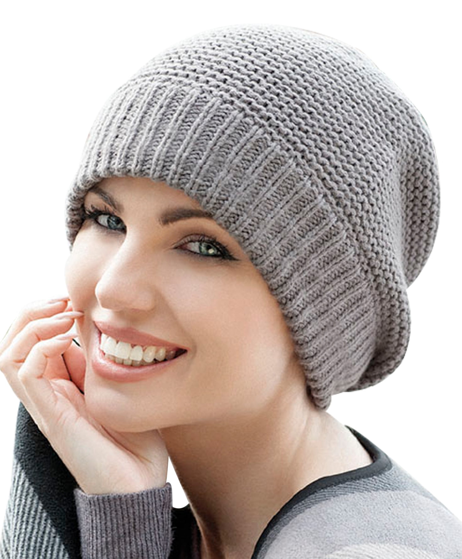 MASUMI ARI Knit Winter Beanie Hat for Men and Women Wool Acrylic Soft ...