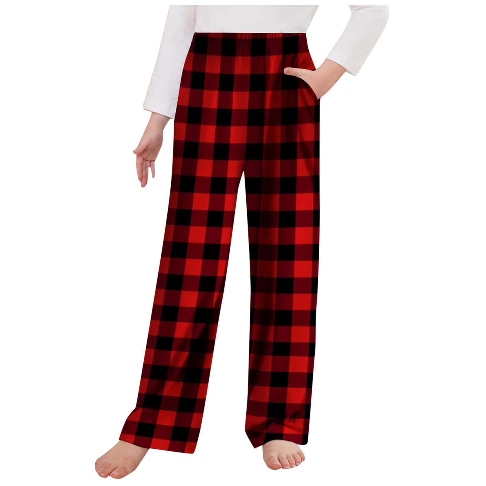 MASZONE Fleece Pants Girls Kids Flannel Pajama Pants Boy Pajamas Plush ...