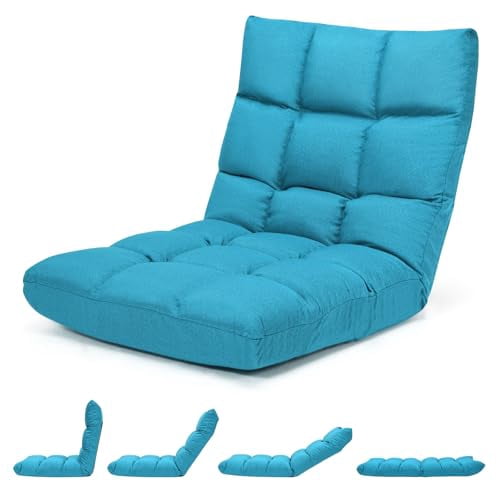 MAT EXPERT 14-Position Floor Chair, Floor Gaming Chair w/Resilience ...