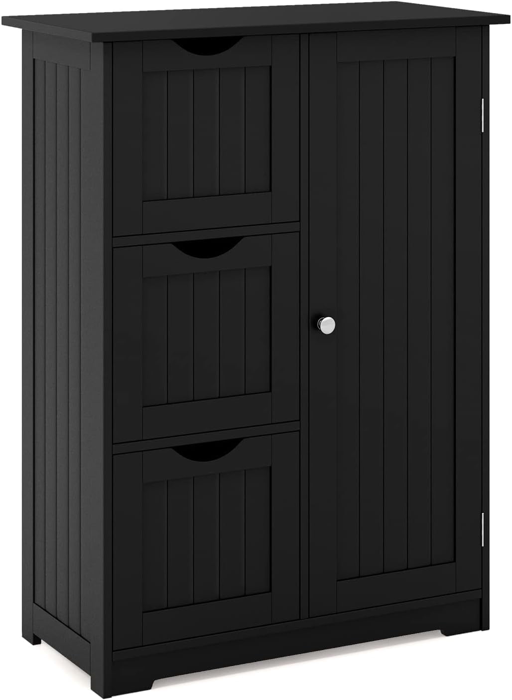 MAT EXPERT Bathroom Storage Cabinet, Wooden Bathroom Floor Cabinet w ...