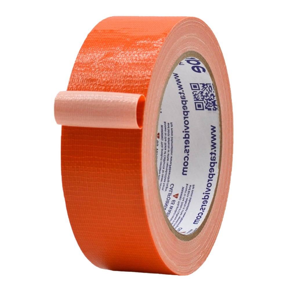 MAT Tape Racing Orange 1.42 in. x 60 ft. Colored Duct Tape, 1 Roll ...