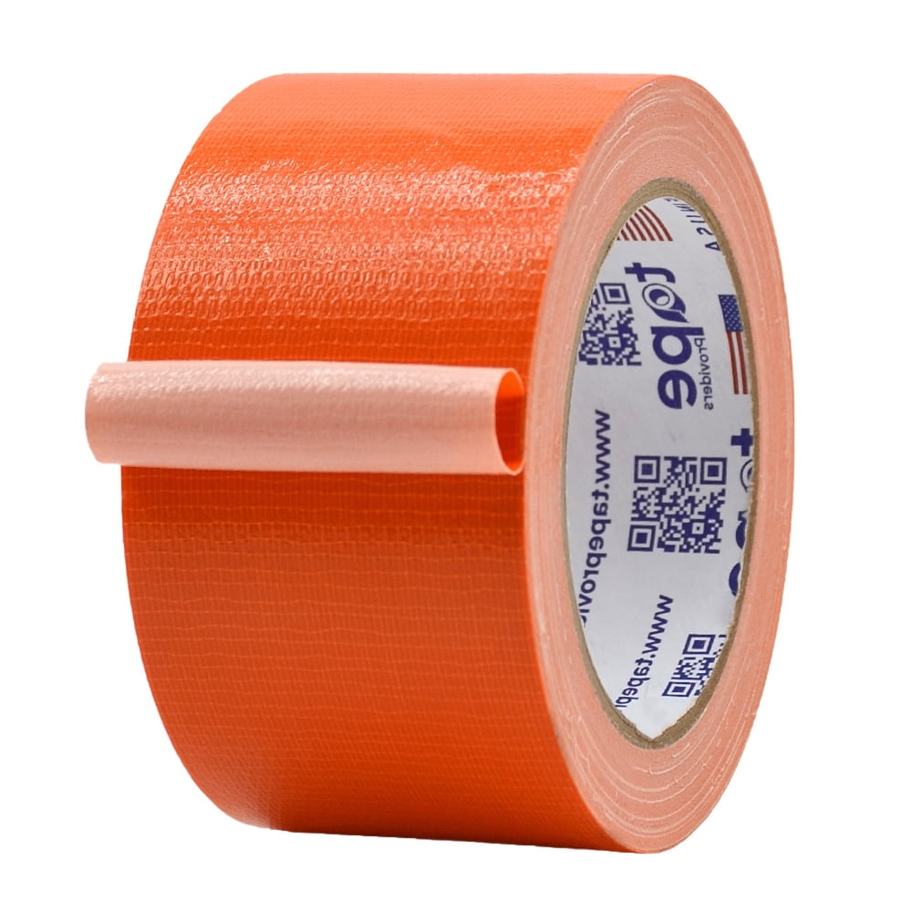MAT Tape Racing Orange 2.36 in. x 60 ft. Colored Duct Tape, 1 Roll ...