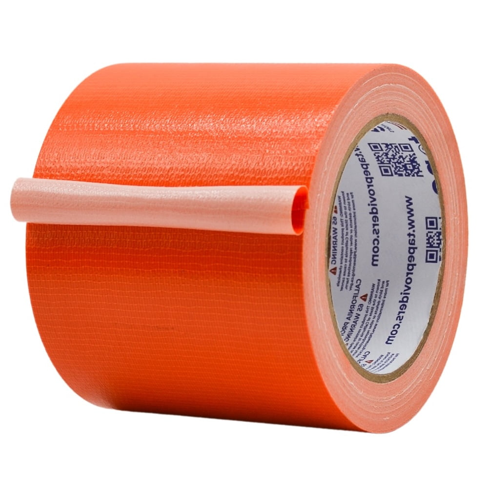 MAT Tape Racing Orange 3.78 in. x 60 ft. Colored Duct Tape, 1 Roll ...