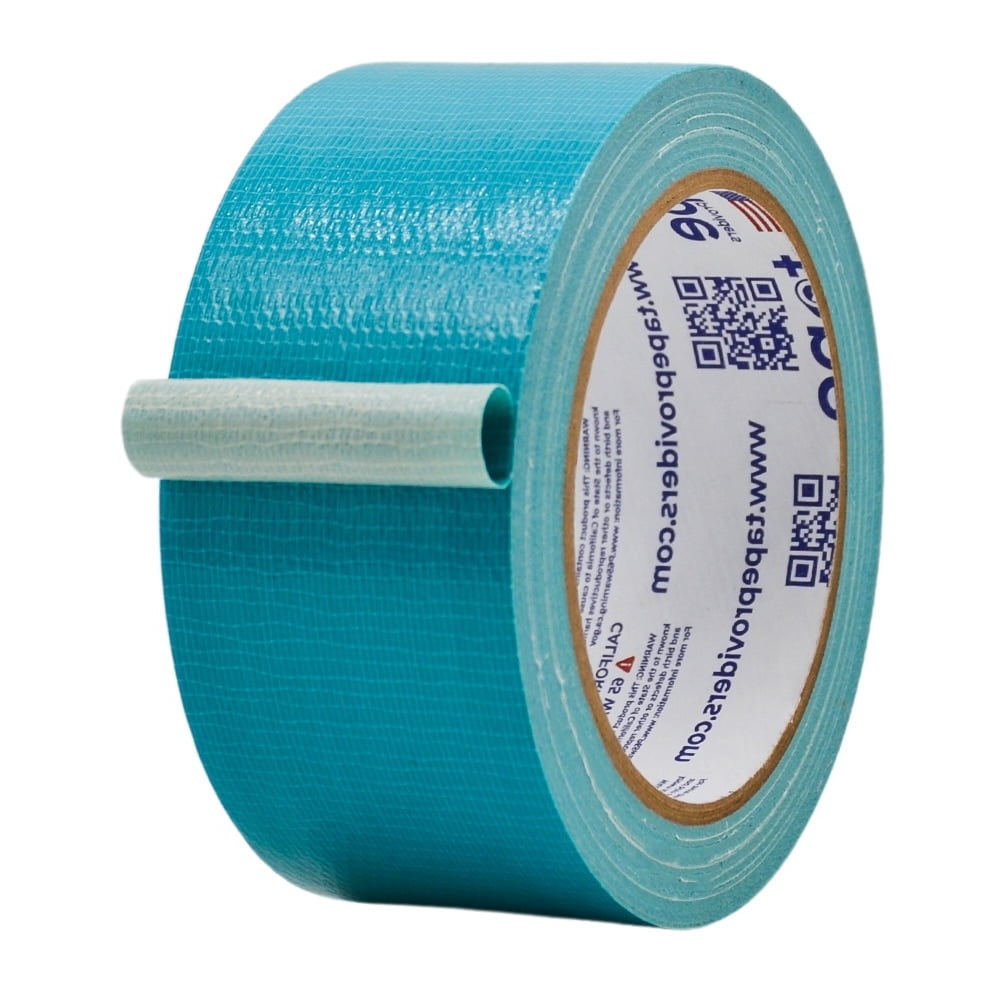MAT Tape Teal Blue 1.88 in. x 60 ft. Colored Duct Tape, 1 Roll ...