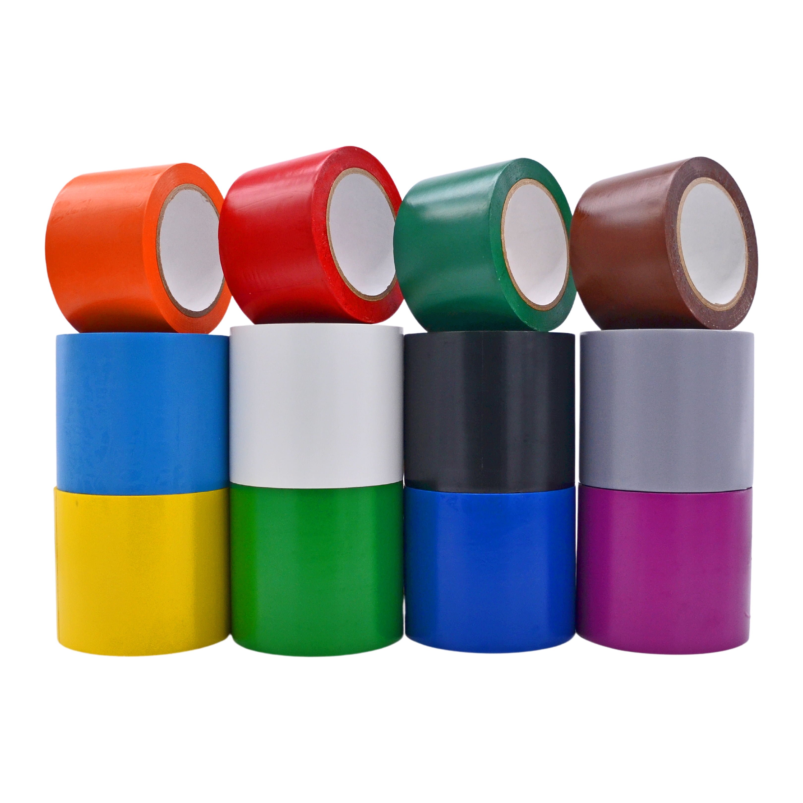 MAT Tape Vinyl Marking Tape Rainbow 4 in. x 36 yd. Safety Floor Marking ...
