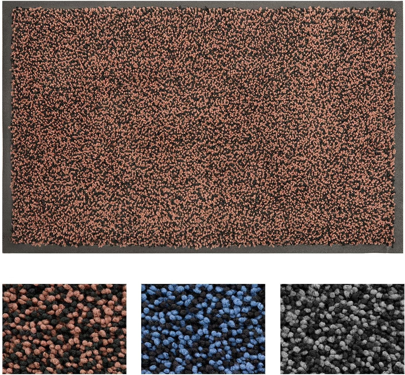 Microfiber Inside Doormat - 29.5”x17” Home Welcome Mat Easy Clean ...