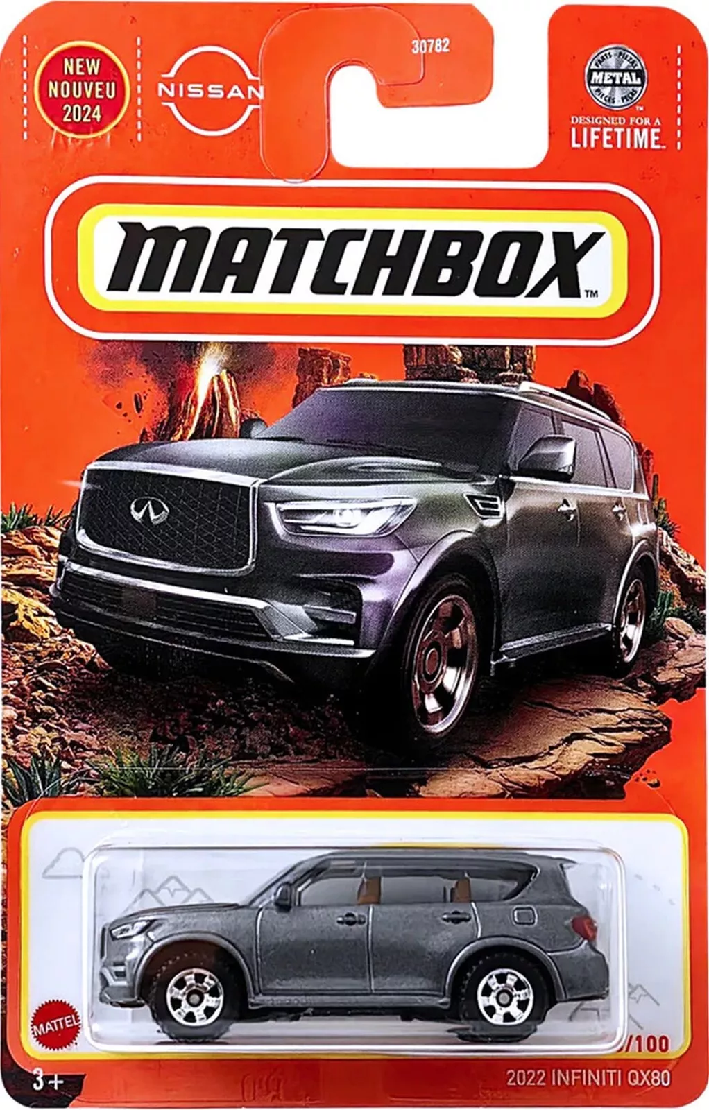 MATCHBOX 2022 INFINITI QX80 #33/100 GREY METALLIC 2024 - Walmart.com