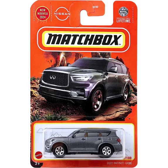 MATCHBOX 2022 INFINITI QX80 #33/100 GREY METALLIC 2024 - Walmart.com