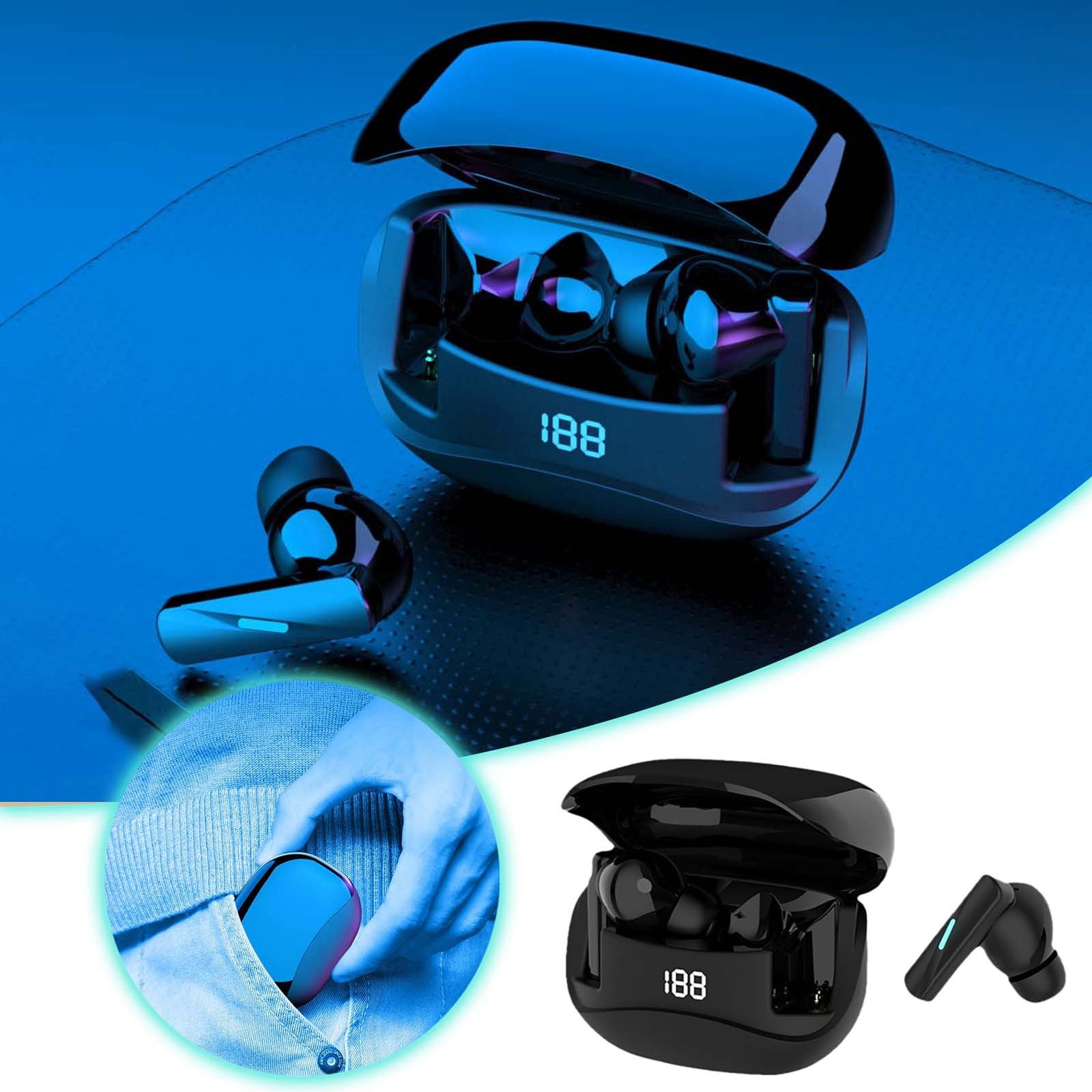 MATE60PRO True Wireless Headset Digital Display Headset Sports In Ear ...