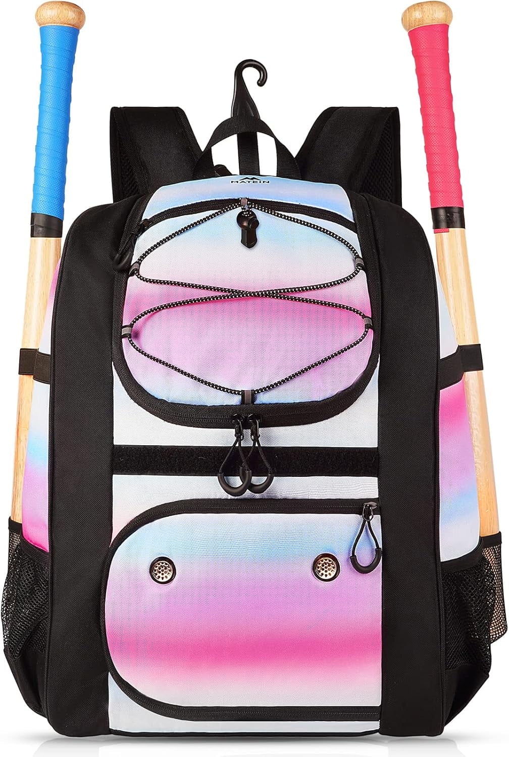 MATEIN Softball Bag, Lightweight Baseball Bat Backpack with Shoe ...