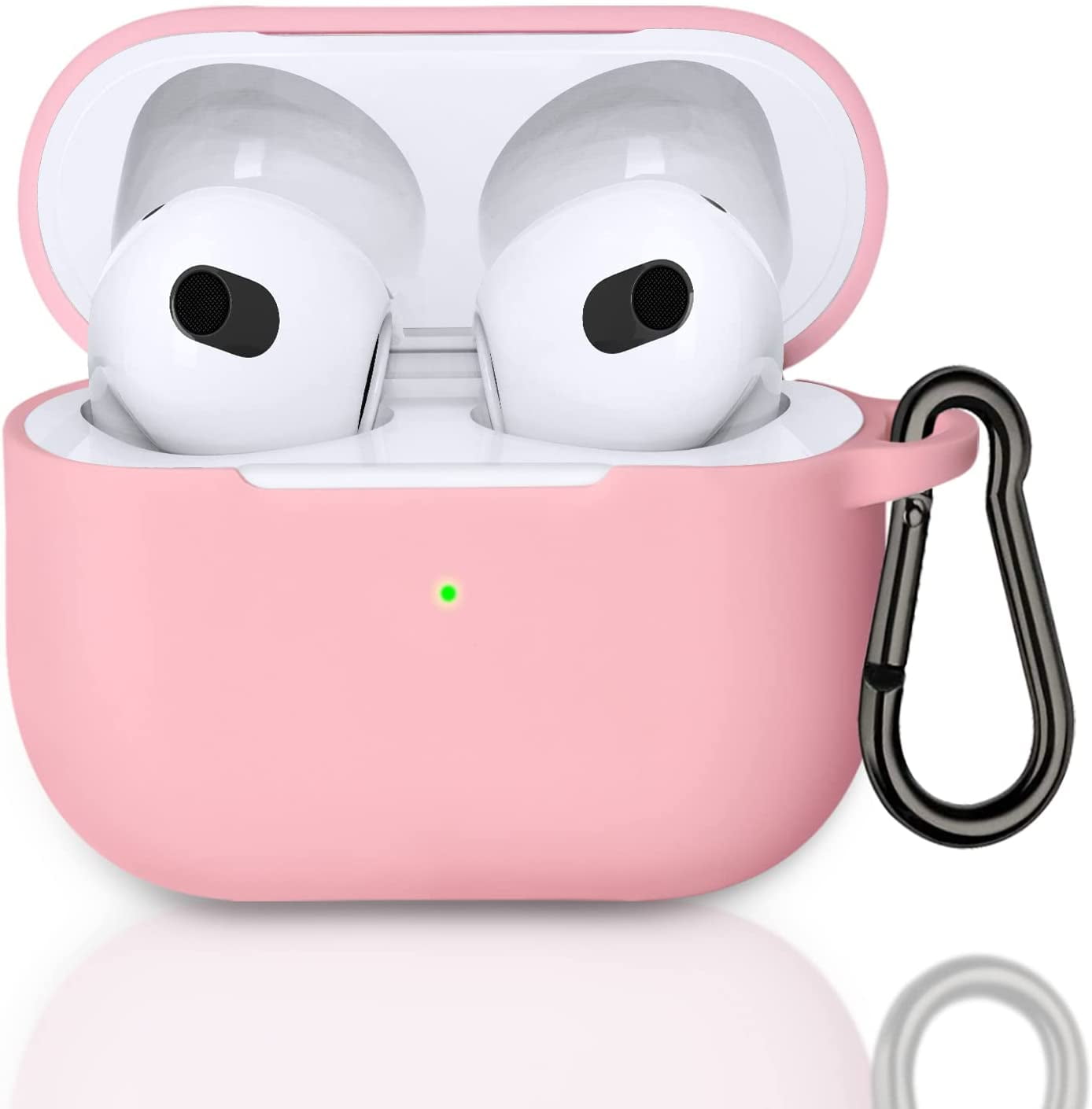 MATEPROX AirPods 3 Case, Silicone Earbuds Case Cover with Keychain for ...