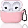 MATEPROX AirPods 3 Case, Silicone Earbuds Case Cover with Keychain for ...