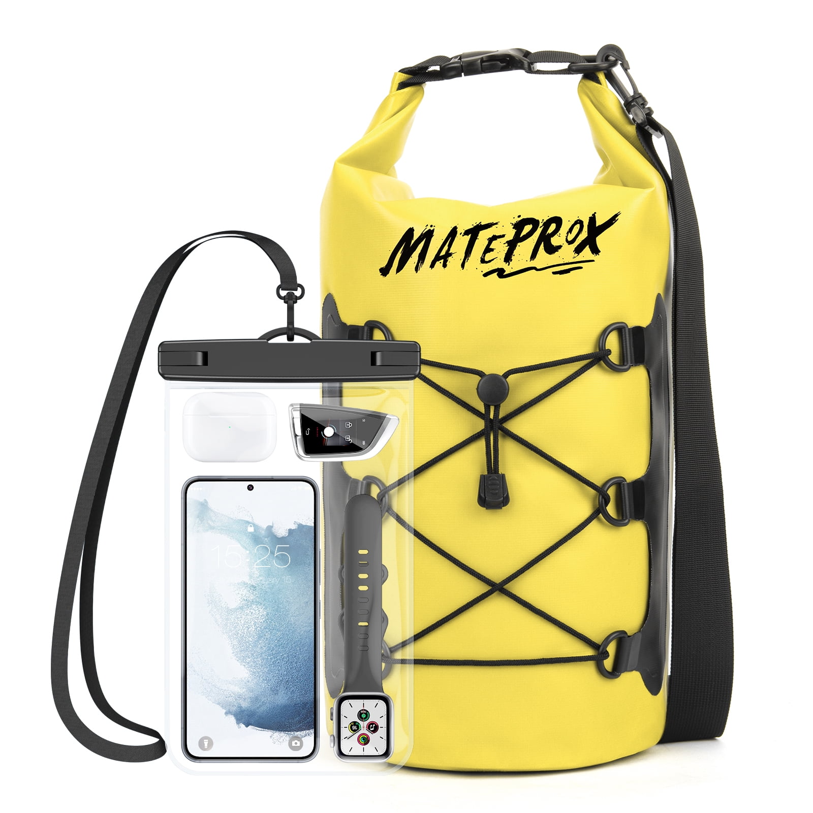 MATEPROX Waterproof Dry Bag, 10L Floating Dry Pouch Beach Bags for ...