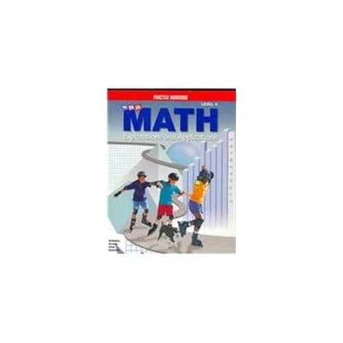 Pre-Owned MATH EXPLORATIONS AND APPLICATIONS: PRACTICE WORKBOOK, GRADE ...
