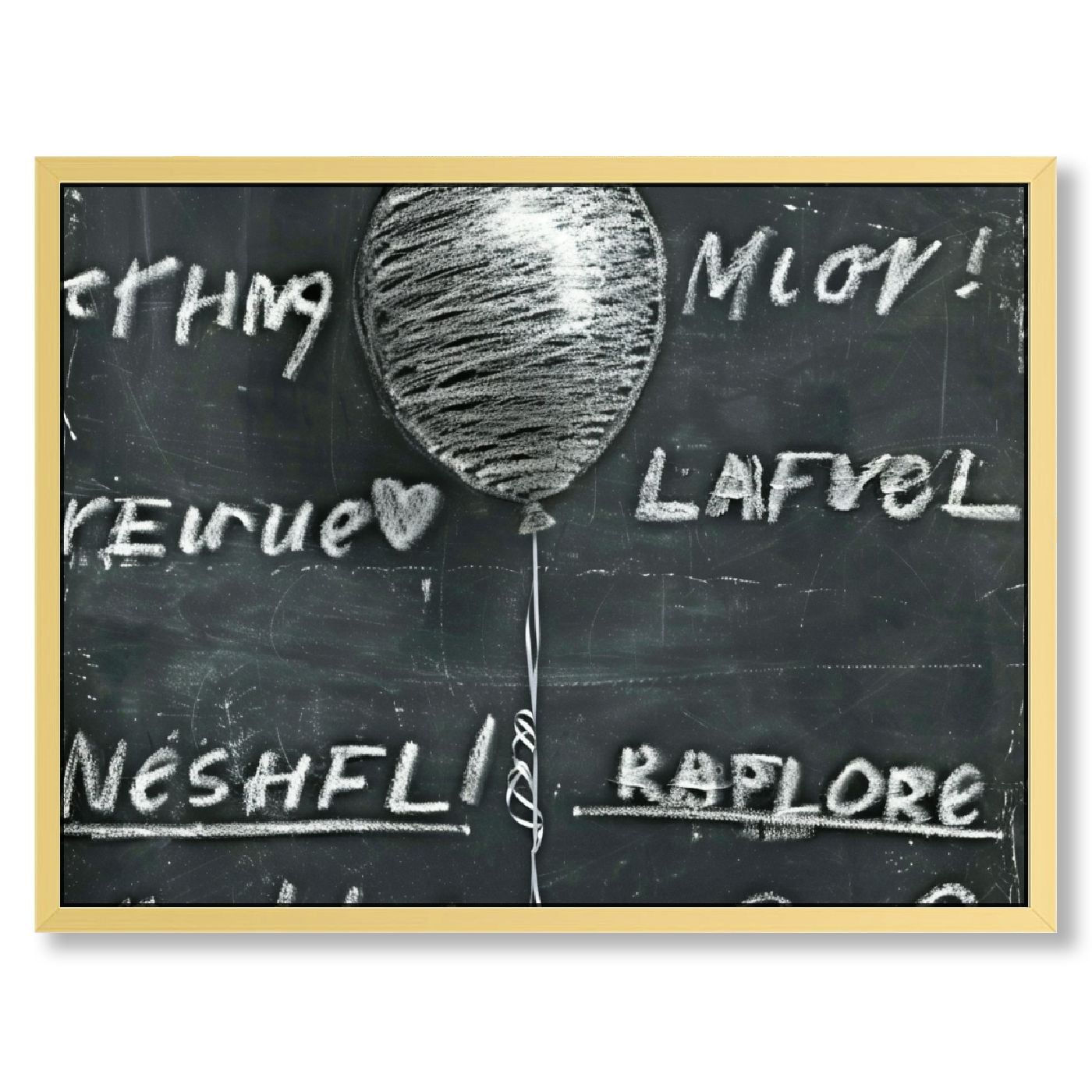 MATH , , To Happen halkboard Style Mathematics Quote Unframed Wall Art ...