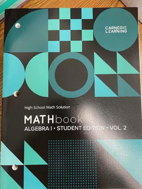 Pre-Owned MATHbook: Algebra 1 Vol 2 High School Math Solution (Student ...