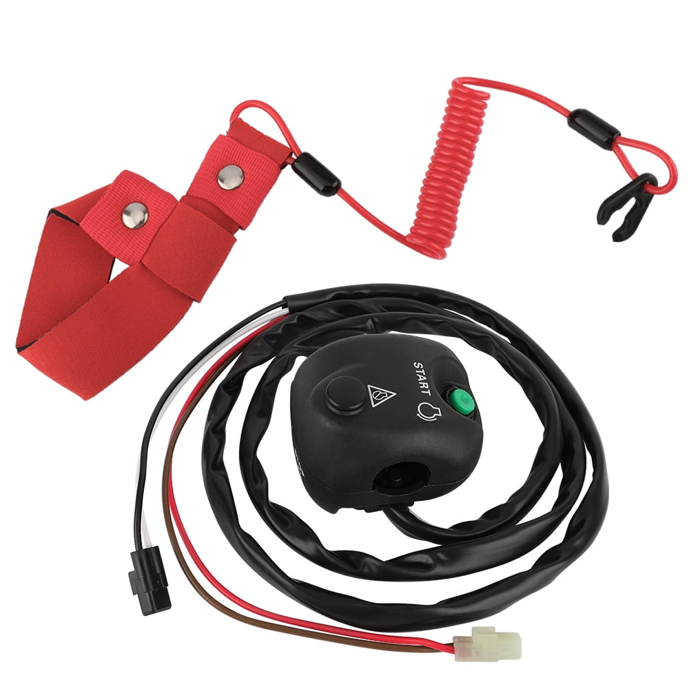 M MATI FK7-68310-07-00 Handlebar Start Stop Switch Safety Lanyard for ...