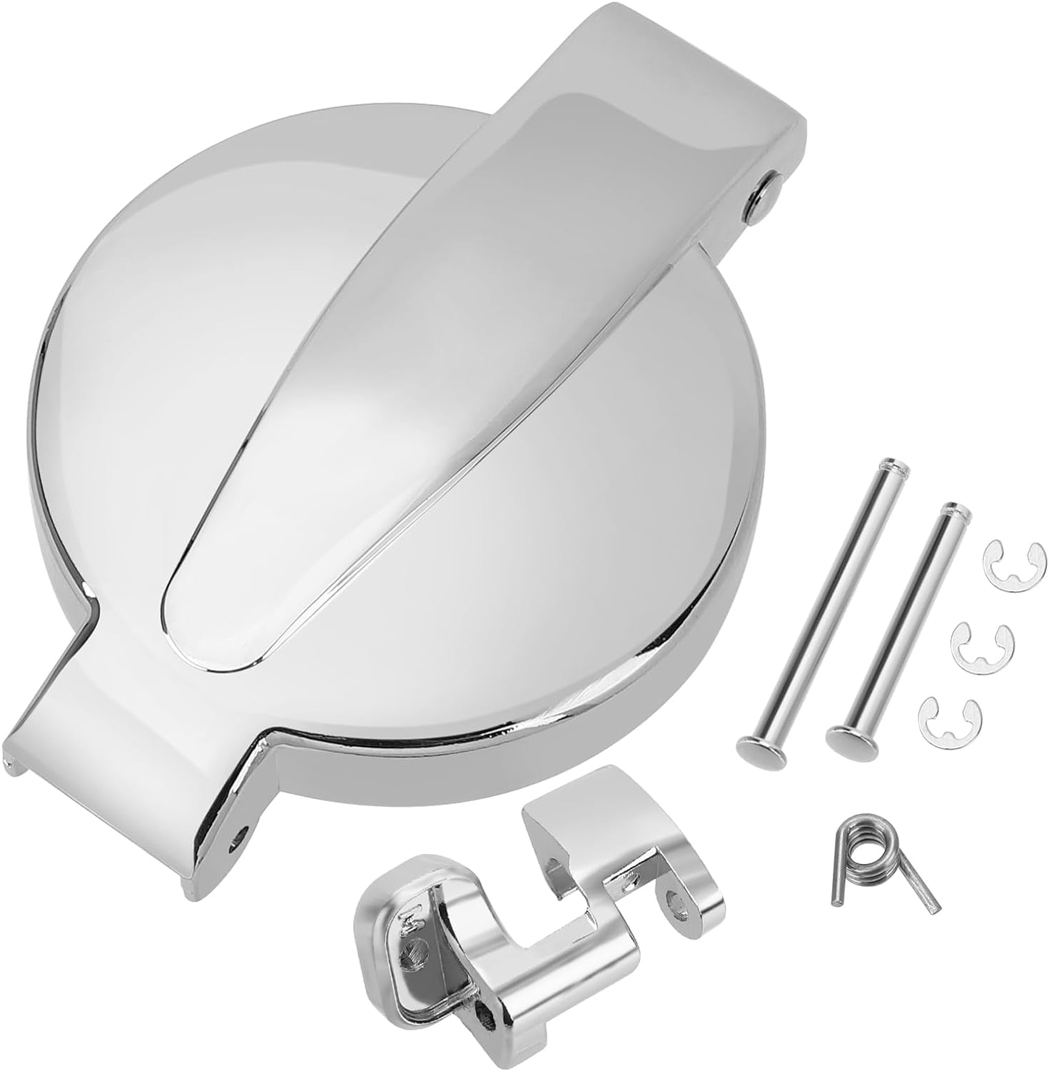 MATI Fuel Cap Gas Cap Latch Kit Chrome for Honda CB200 CB350 CB360 ...