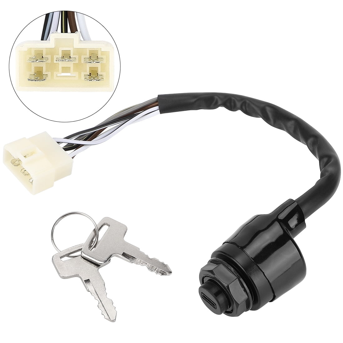 M MATI Ignition Key Switch for Kawasaki Mule 2010 2020 2030 2500 2510 ...