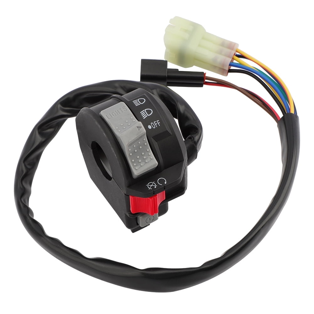 MATI Left Handlebar Control Start Switch Headlight for Yamaha ATV ...