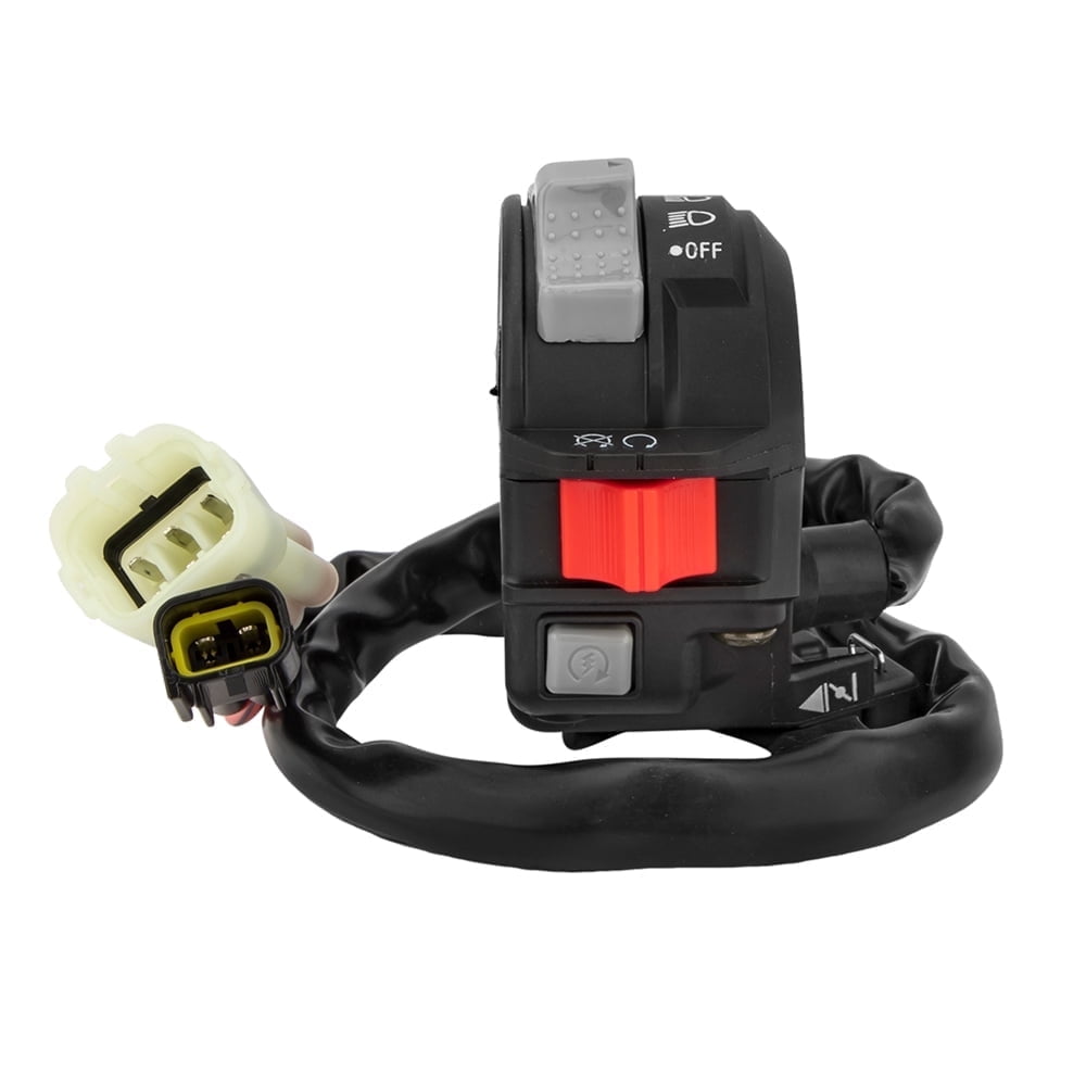 M MATI Left Handlebar Run Start Switch Headlight for Yamaha Raptor 350 ...