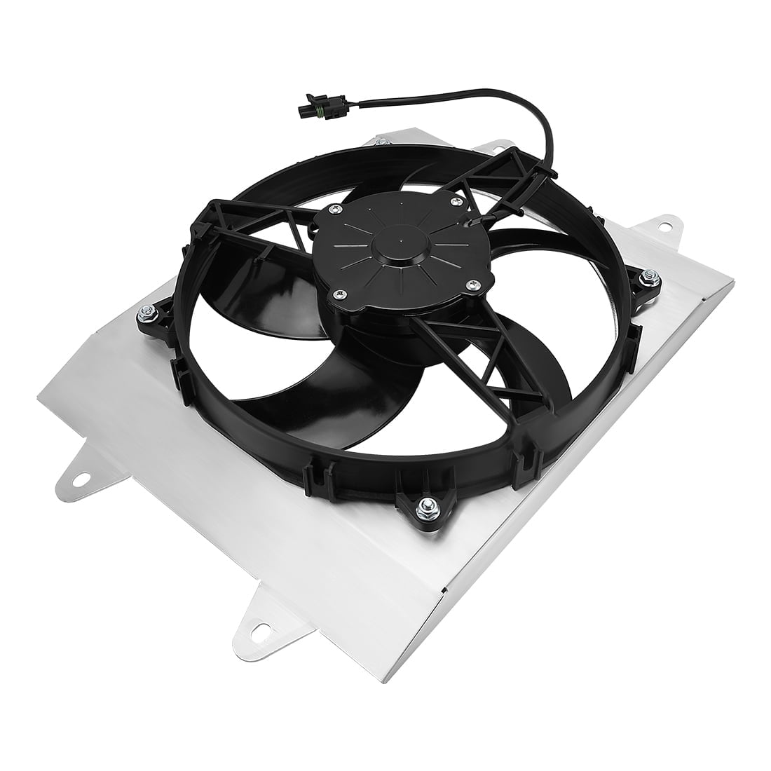 MATI Radiator Cooling Fan Assy with Shroud for Polaris Ranger 700 800 ...