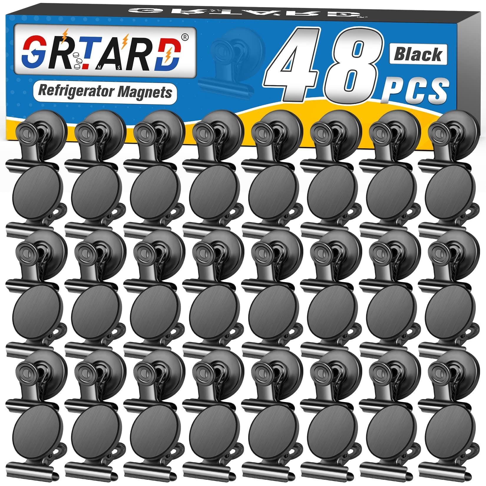 MATN 12pack Fridge Magnets Refrigerator Magnets Magnetic Clips Heavy ...