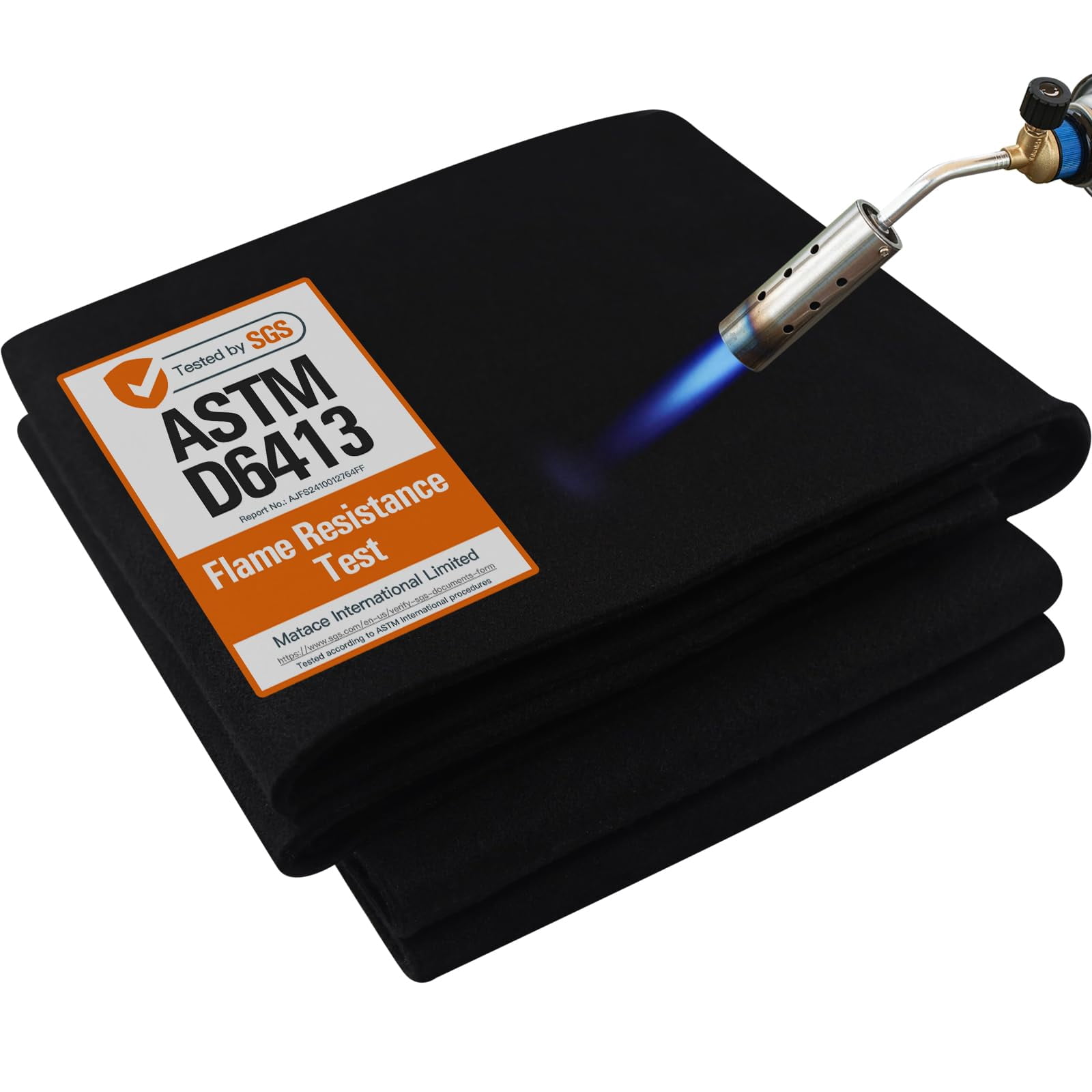MATN 40x40 Inch Large Fireproof Welding Blanket & Pad, 5mm Thickened ...