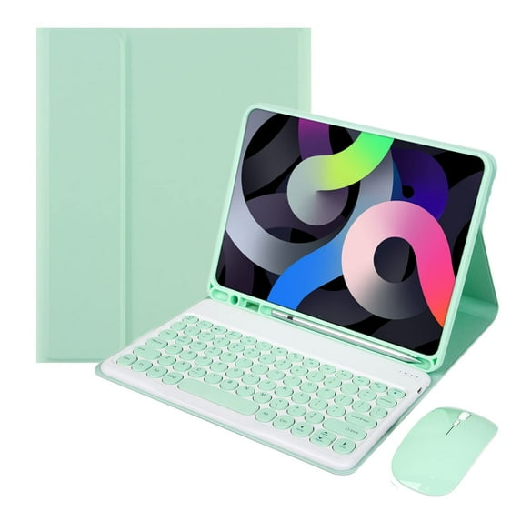 MATN Cute Mint Green Keyboard Case for iPad Air 4th Generation ...