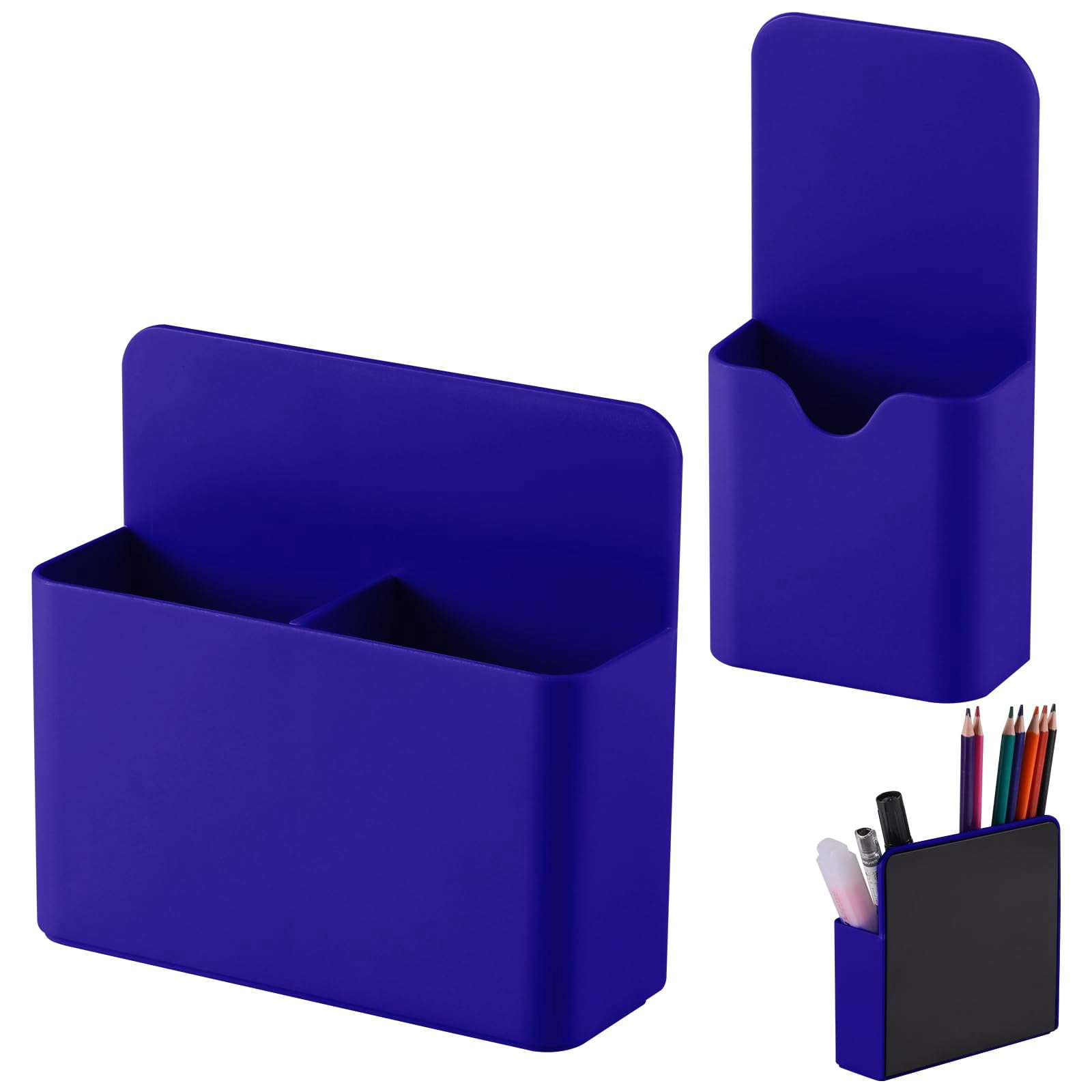 MATN Magnetic Pen Holder,2 Pack Magnetic Dry Erase Marker Holder with ...