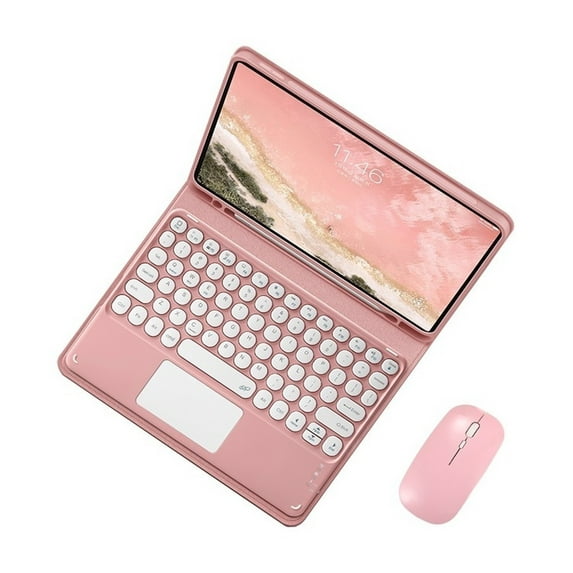 MATN Retro Touch Keyboard and Mouse Case compatible with iPad Pro 11 ...