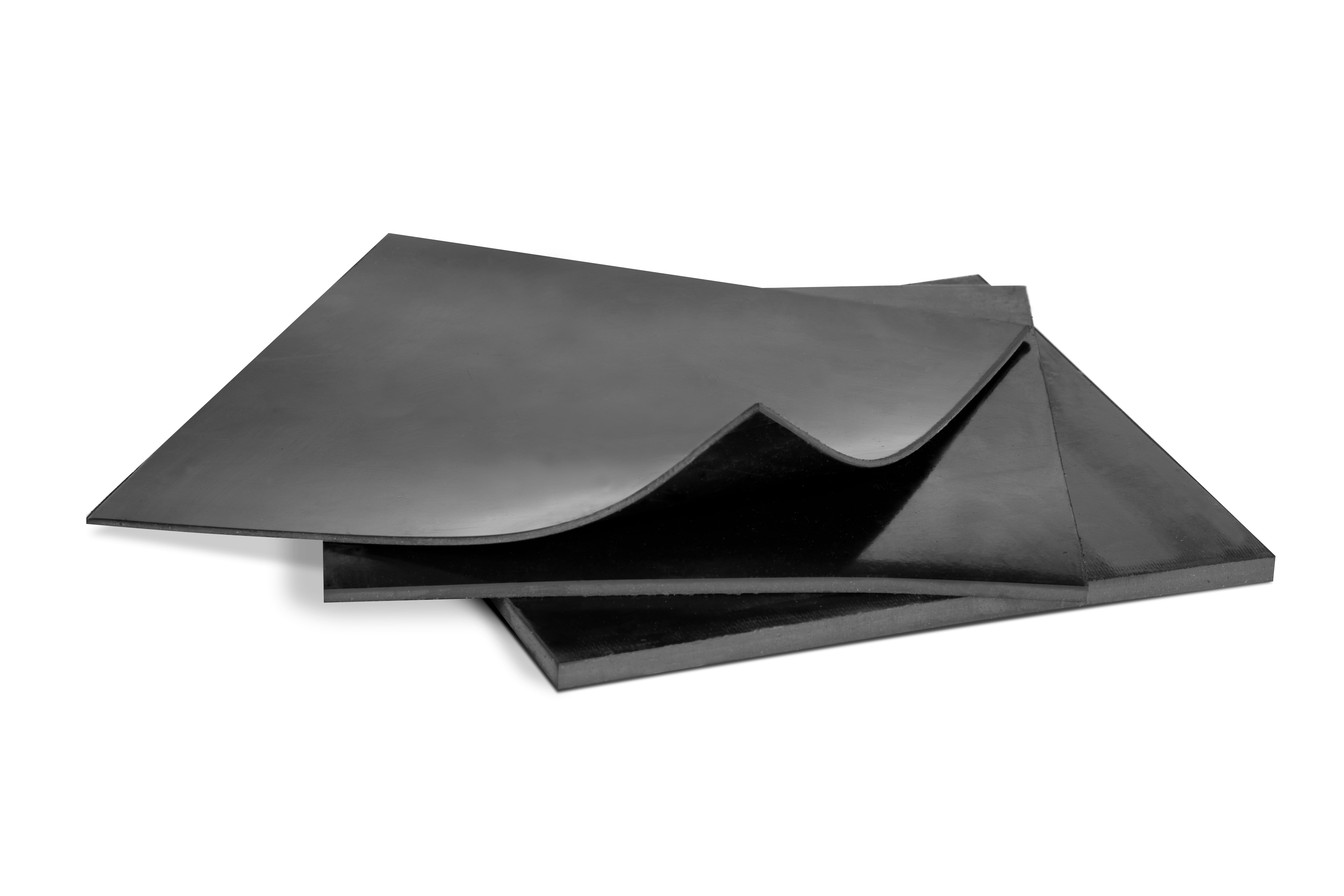 MATNIKS Neoprene Rubber Sheet Variety Pack, 6x6 inches, 1/16, 1/8, 1/4 ...