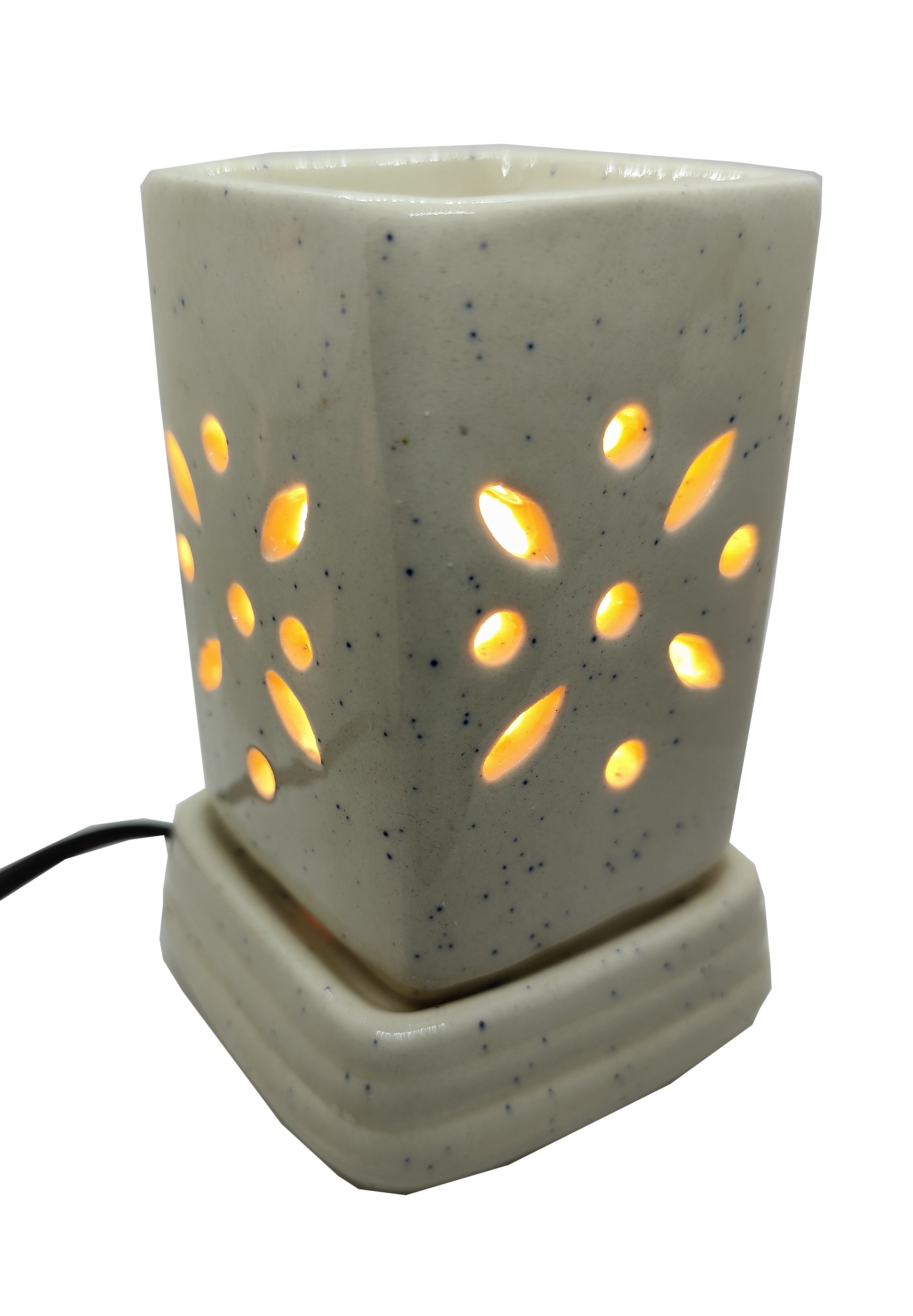 MATRBHUMI Abstract Squire Ceramic Electric Oil Burner, Aromatherapy ...