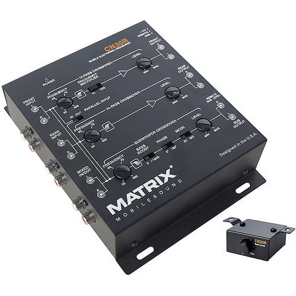MATRIX CN30R CAR CROSSOVER 3 WAY NETWORK INPUT 0.55 AMP MAX - Walmart.com