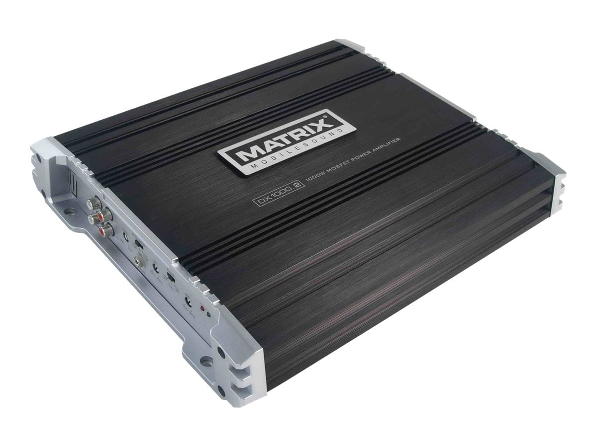 MATRIX DX1000.2 CAR AMPLIFIER 2CHANNEL MOSFET POWER 500 WATT - Walmart.com