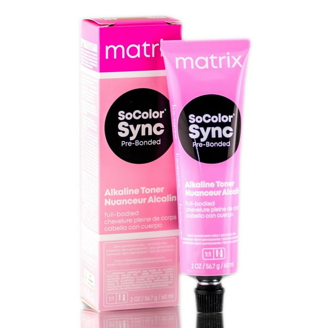 MATRIX SoColor Sync Demi Permanent Alkaline Toners 2oz, Shade:7VA Dark ...