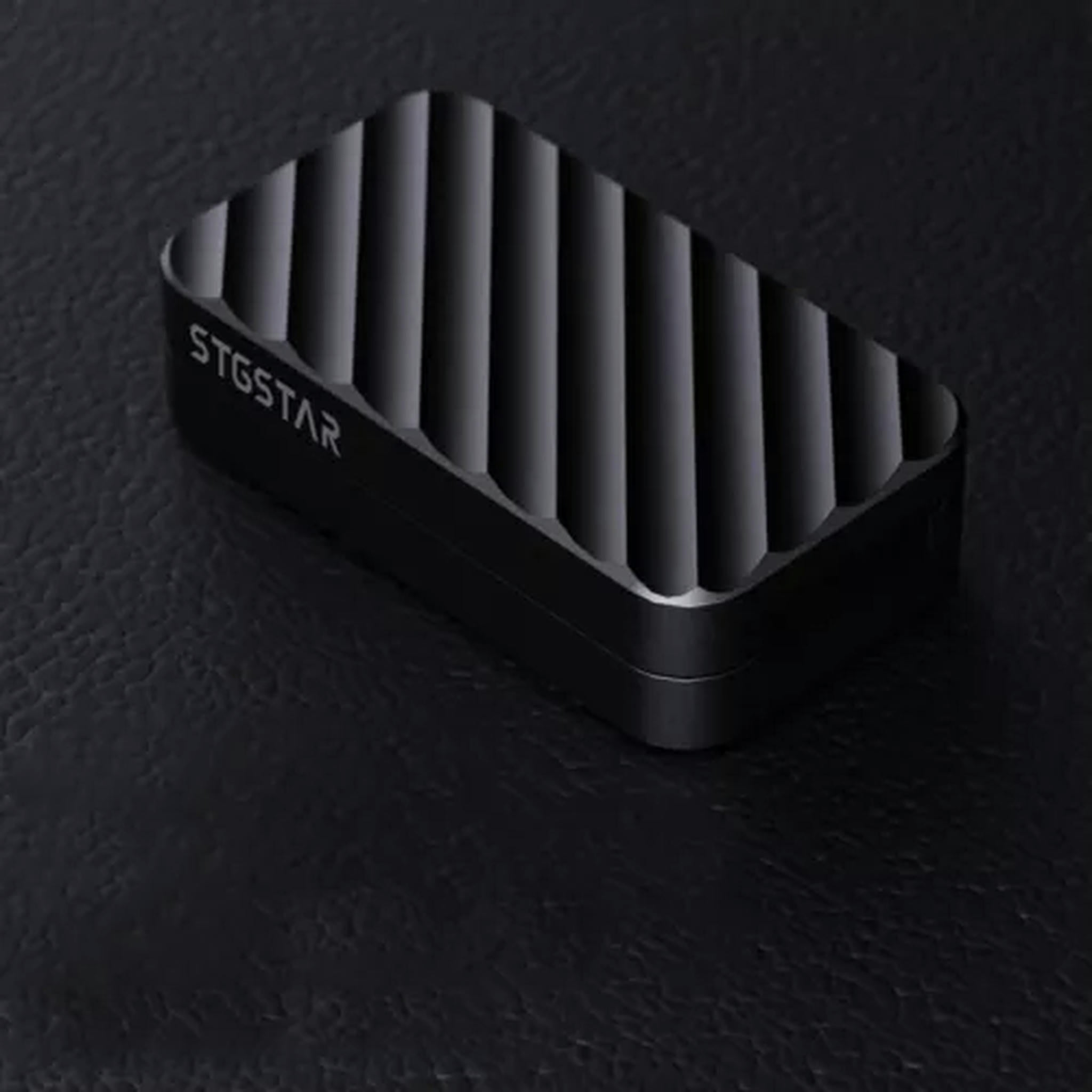 MATROOY 1PC EDC Mechanical Haptic Slider Stainless Steel Fidget Toy PEI ...